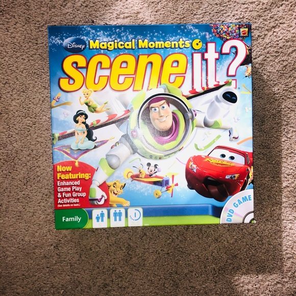 Toys | New Disneys Scene It Game With Dvd | Poshmark